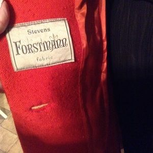 vintage Stevens Forstmann | Jackets & Coats | Stunning Vintage 96s Coat ...